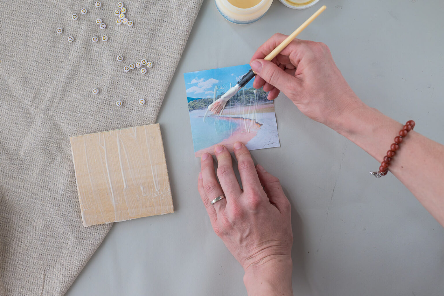 Mühle Spiel selber machen mit deinem Foto - so einfach gehts
